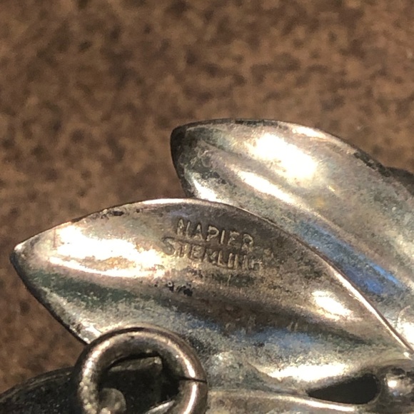 Napier | Jewelry | Vintage Napier Sterling Silver Bracelet | Poshmark